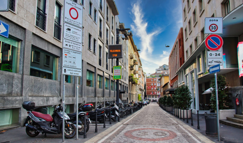 Milan - Rue de l'Avenir
